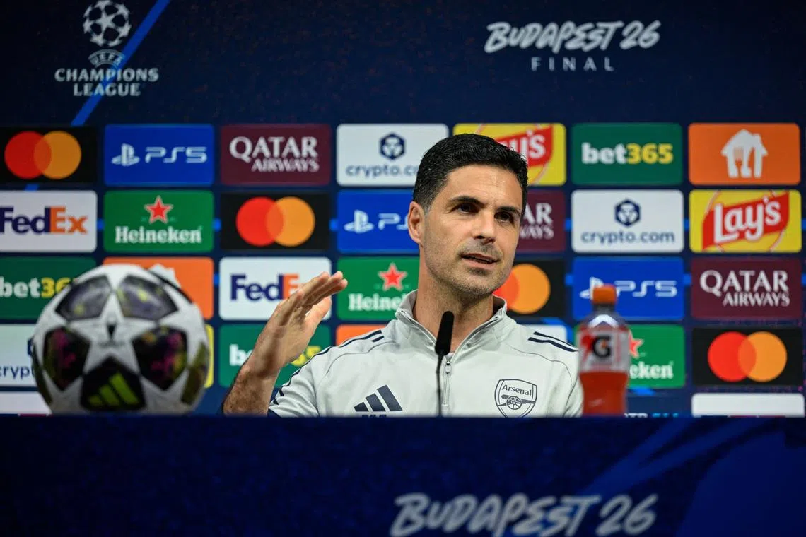 Arteta's Arsenal hungry for history against PSG after title win | The ...
