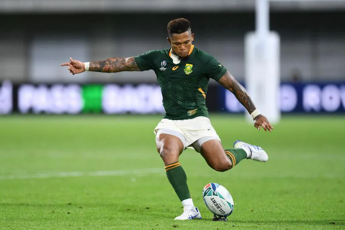 Former Springbok Jantjies banned for four years after positive drug ...