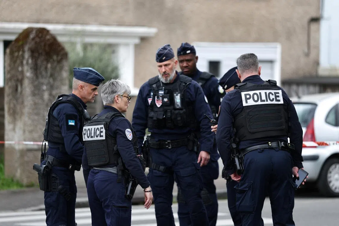 French youth kills student, wounds three, in school knife attack | The Straits Times
