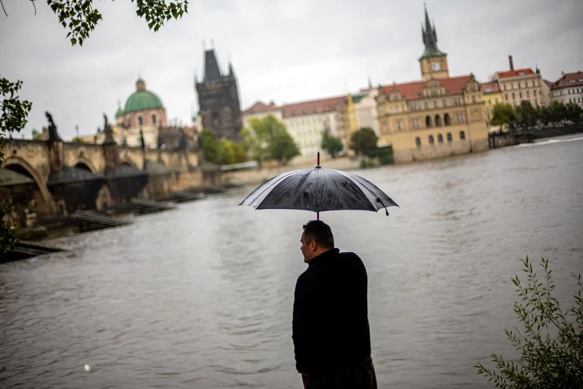 Prague on high flood alert as central Europe faces torrential rain ...