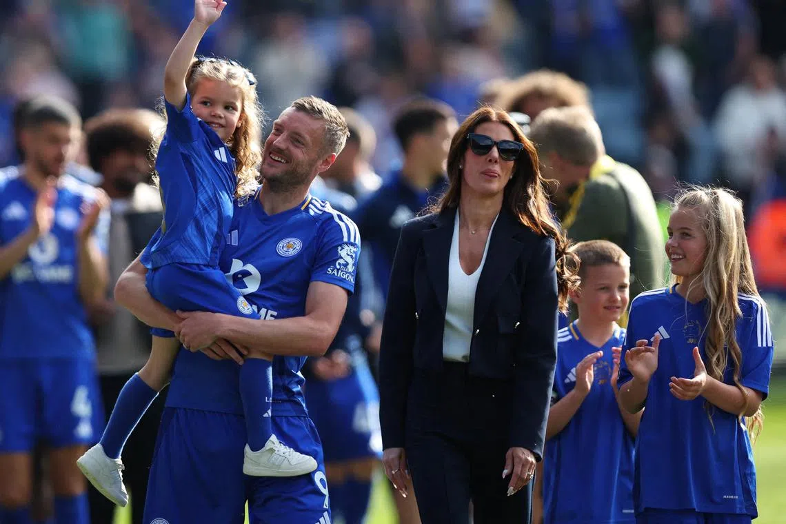 Leicester will be fine, says departing Vardy | The Straits Times