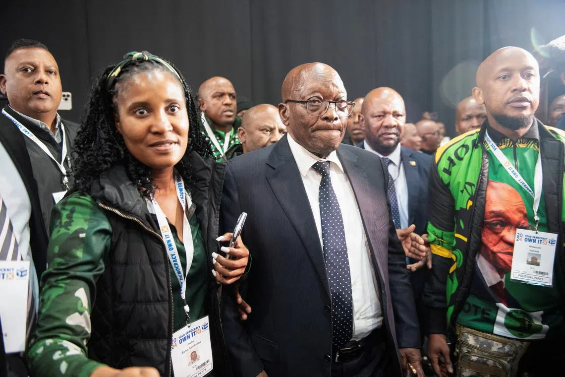 Zuma's MK party seeks to block South African parliament citing vote ...