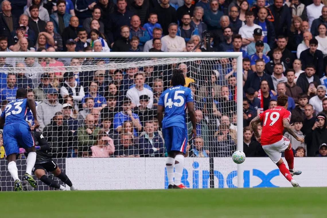 Forest beat disjointed Chelsea 3-1 in Premier League | The Straits Times