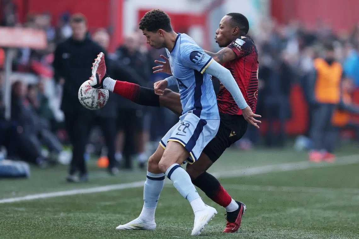 Spurs survive huge scare to beat non-league Tamworth | The Straits Times