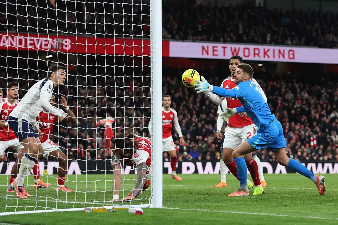 We didn't fight, says Tottenham's Vicario, after derby drubbing | The ...