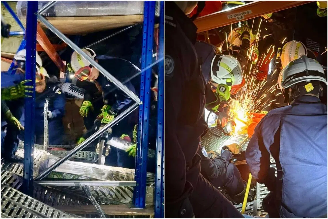 3 people, including two kids, rescued after floor collapses in Toa ...