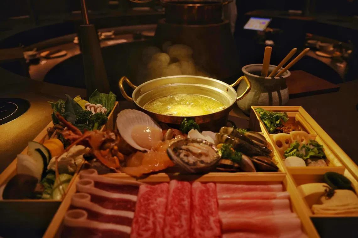 Chef Andre Chiang opens upmarket hotpot restaurant Bon Broth at Raffles ...