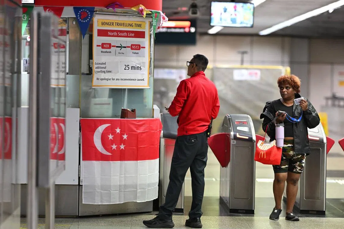 NSL disruption: Train fault causes 25-minute delay along 5-station ...