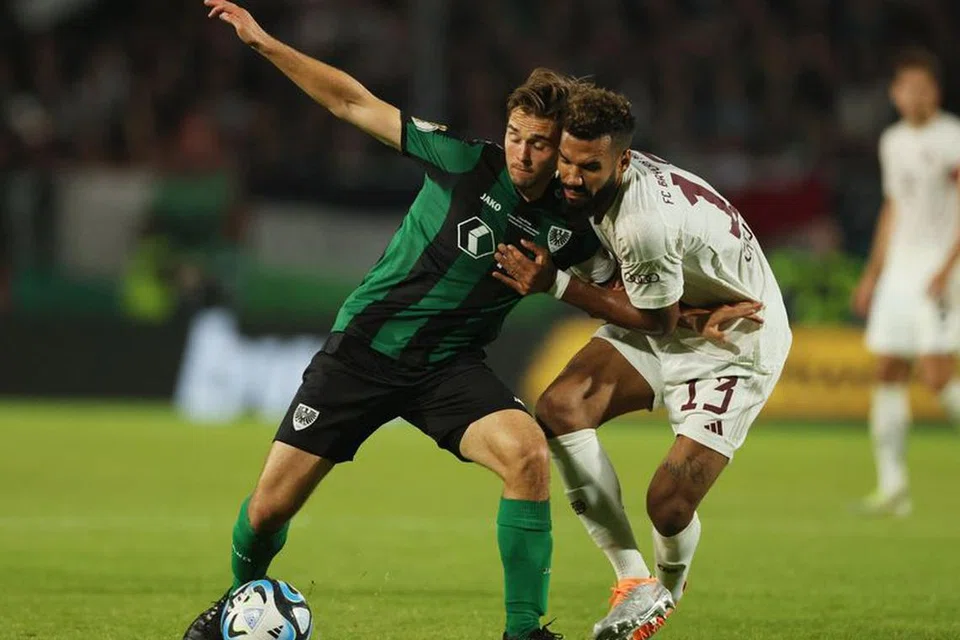 Bayern ease into German Cup second round with 4-0 win at Preussen ...