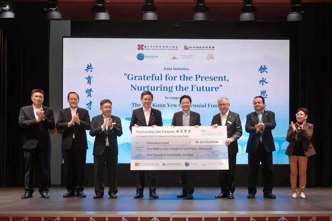 Five groups raise more than $10m for Lee Kuan Yew Centennial Fund | The ...
