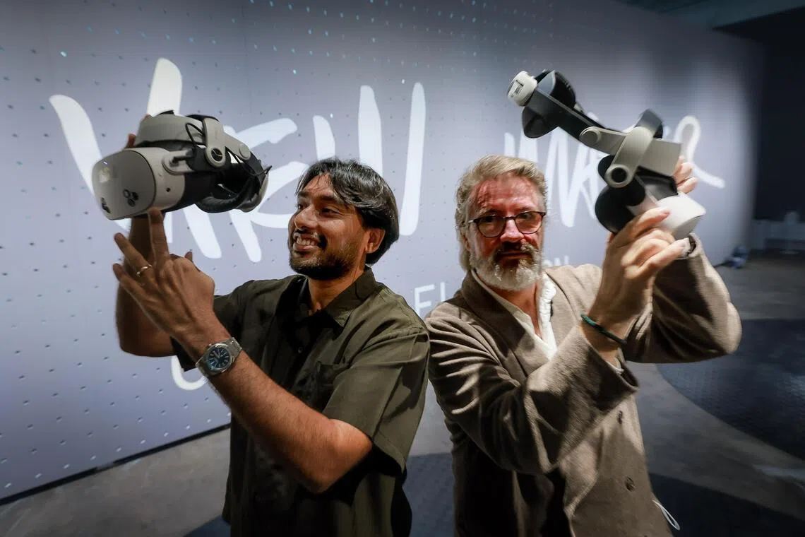 Metakovan opens NFT art gallery in Tanjong Pagar | The Straits Times