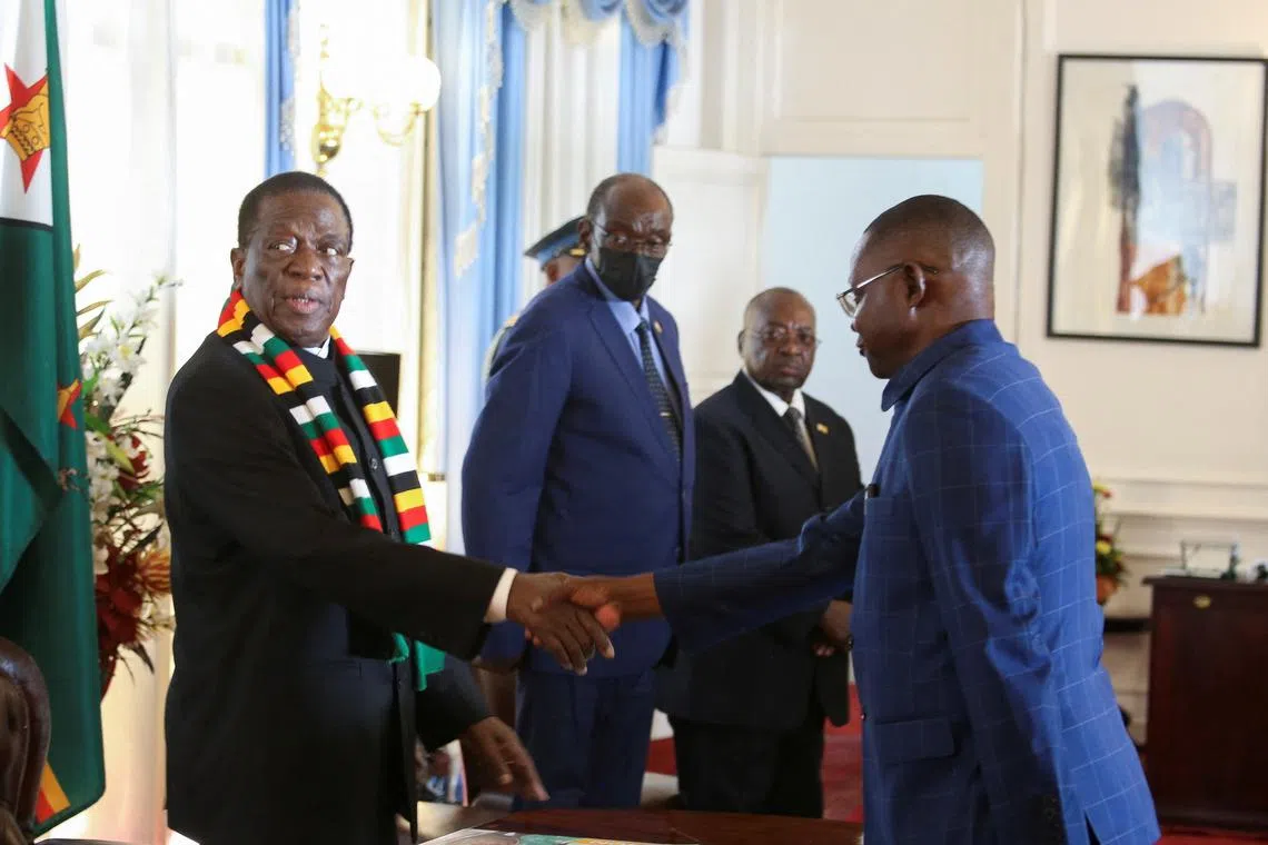 Zimbabwe president fires army chief ahead of planned protests | The ...