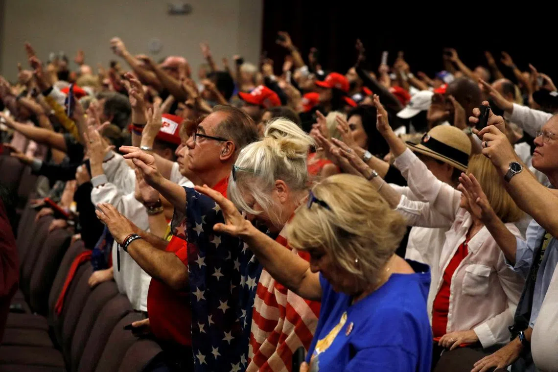 'God gave us Trump': Christian media evangelicals preach a messianic ...