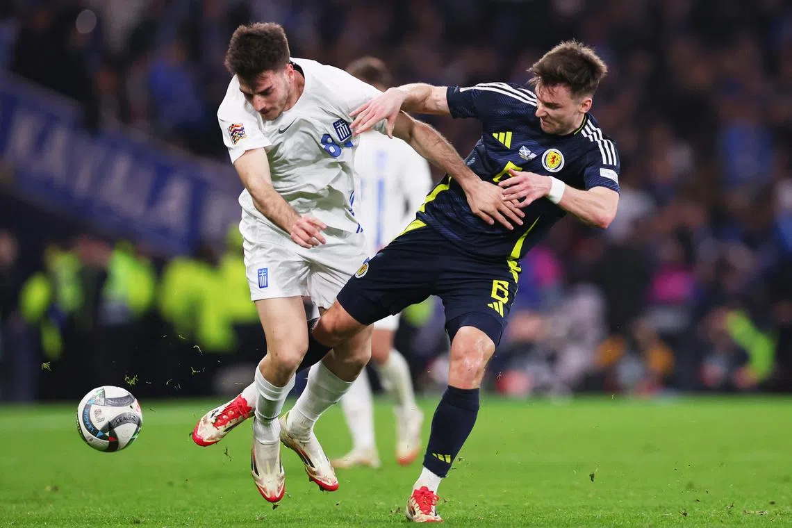 Greece stun Scotland for League A spot along with Turkey and Serbia ...