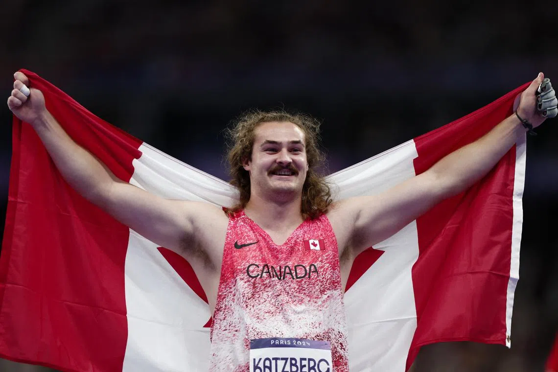 Athletics-Canada's Katzberg wins gold in men's hammer throw | The ...
