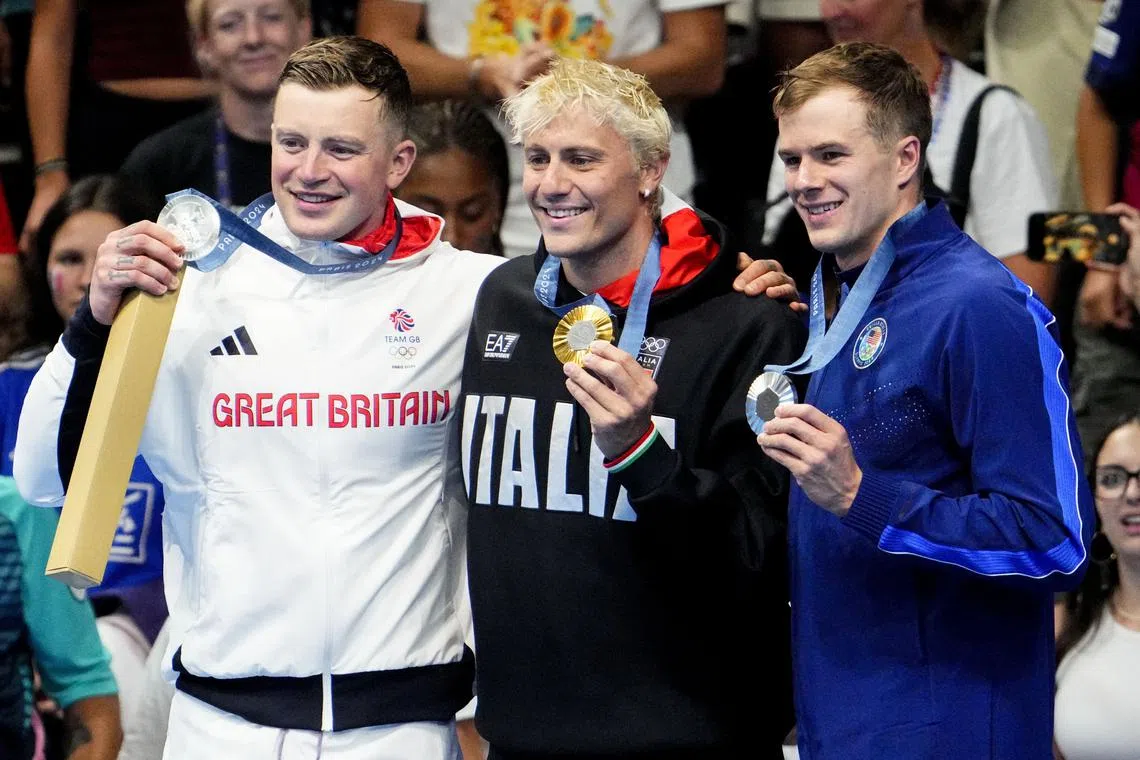 Swimming-Martinenghi relishes beating Peaty and Fink to gold in ...