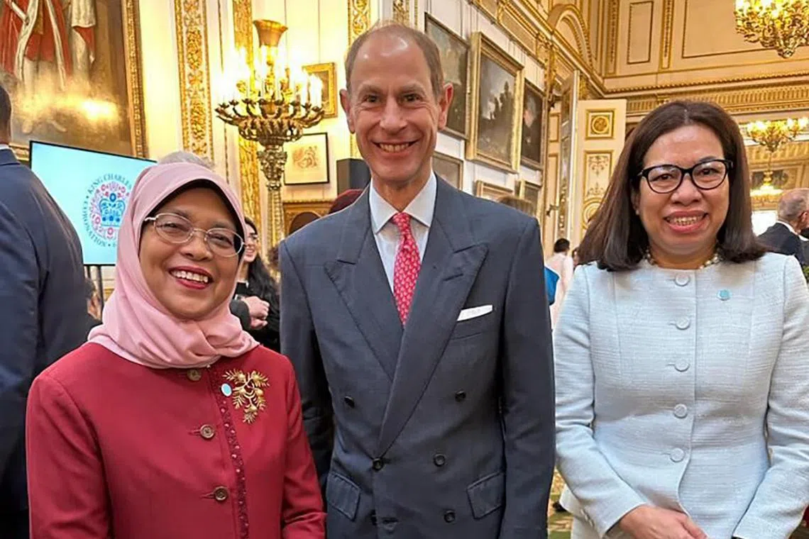 President Halimah, PM Lee congratulate King Charles III | The Straits Times