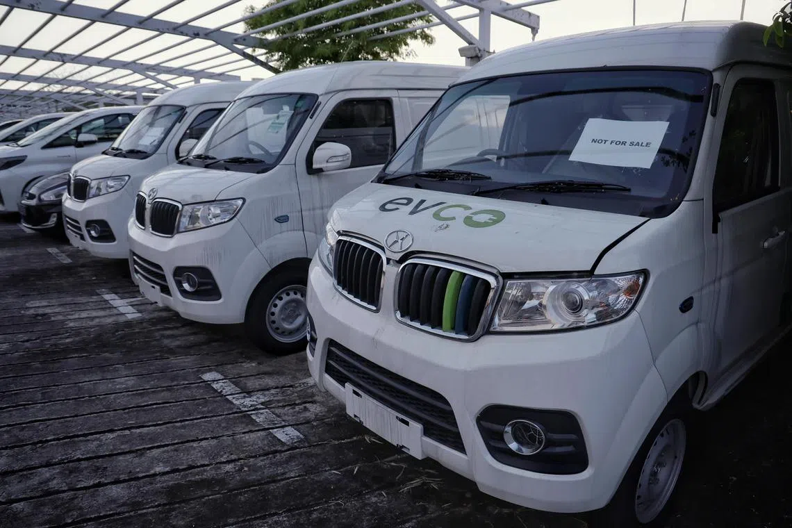 Electric van leasing firm EVCo declared insolvent with debts of close to $50m | The Straits Times