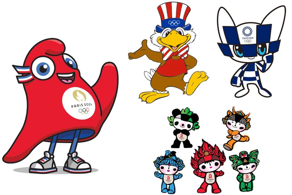 Olympic mascots through the ages: A journey from 1972 to 2024 | The Straits Times