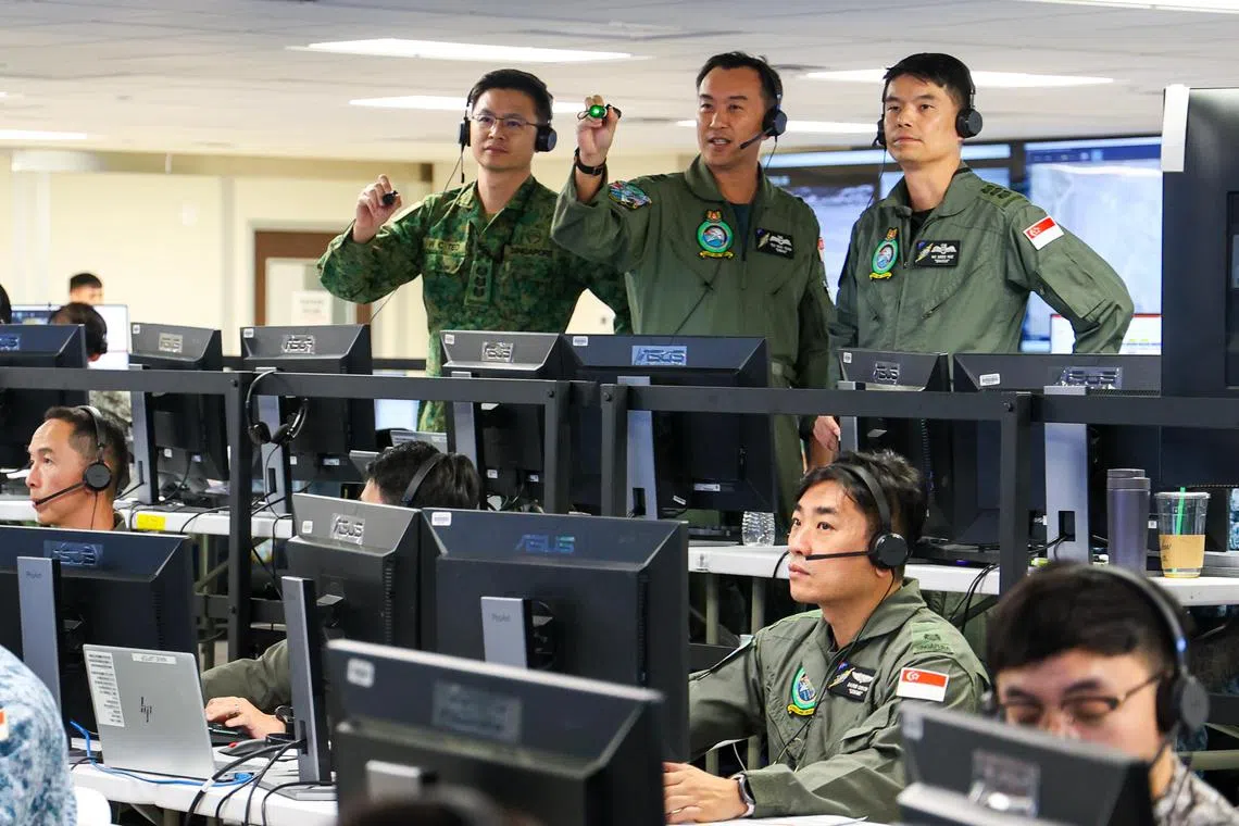 SAF Forging Sabre exercise in US features larger drone fleet, real-time ...