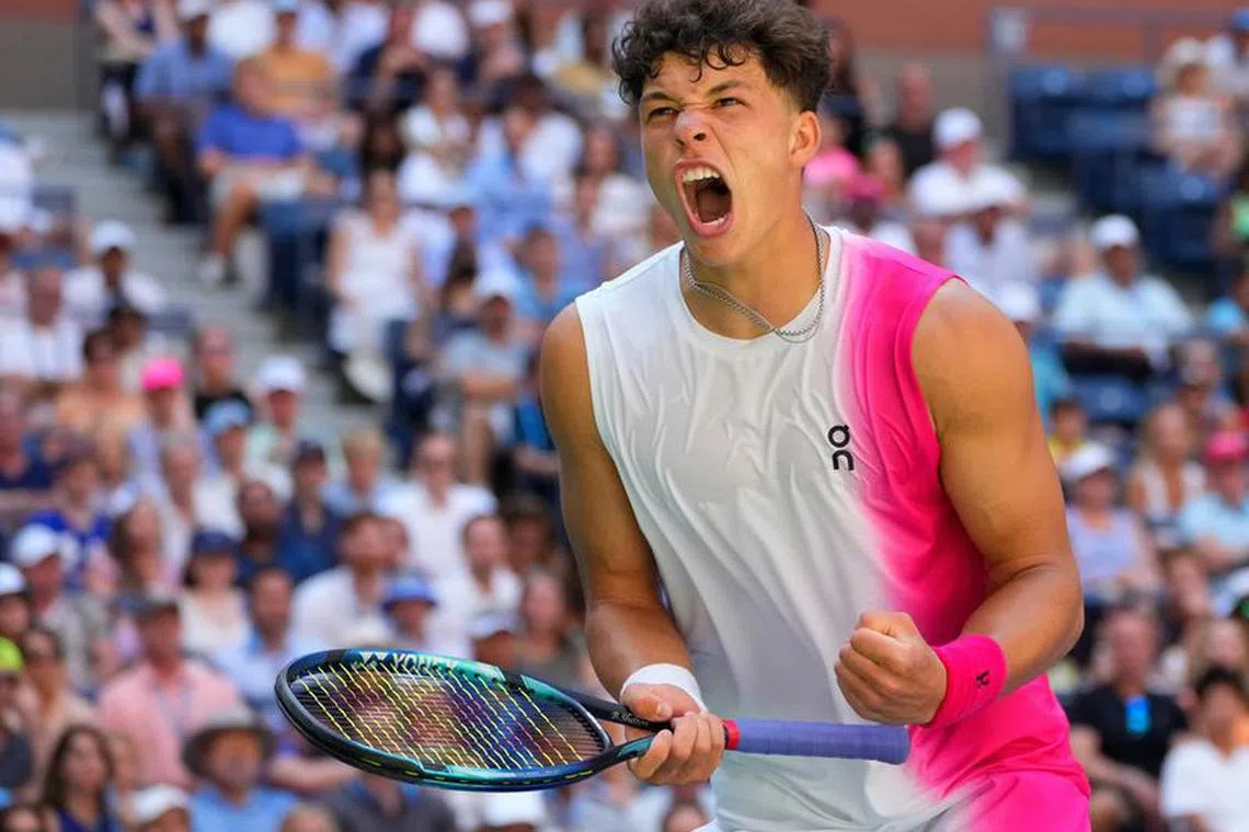 Shelton first through to quarters as action heats up at U.S. Open | The ...