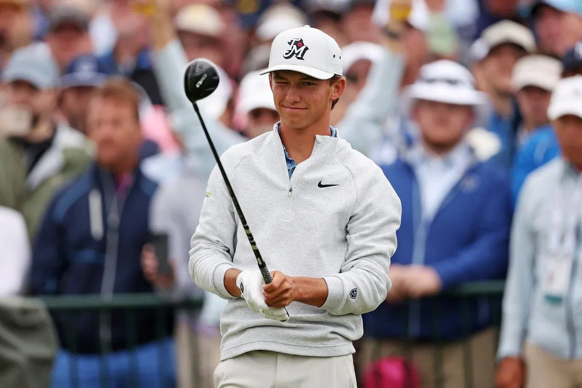Teen Russell gets dad to caddie in US Open Father's Day gift | The ...