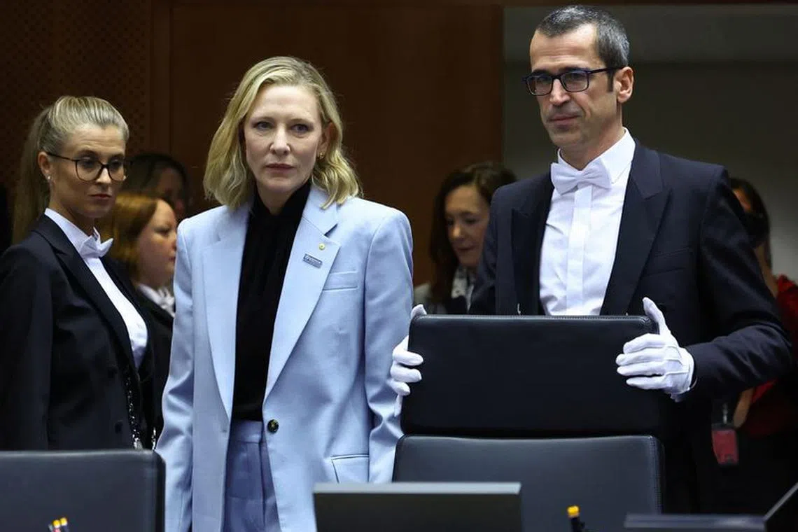 Actor Cate Blanchett urges EU to step up support of refugees and host ...
