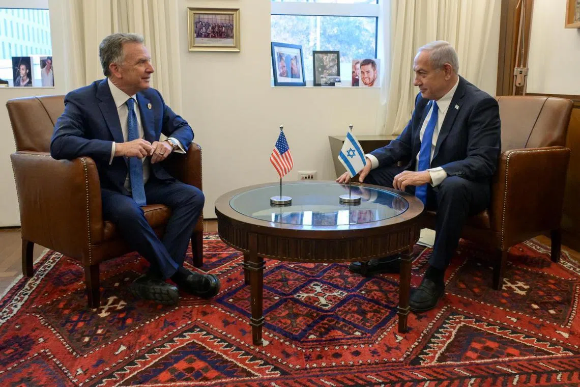 Israel’s Netanyahu meets Trump’s envoy Witkoff after Saudi trip | The Straits Times
