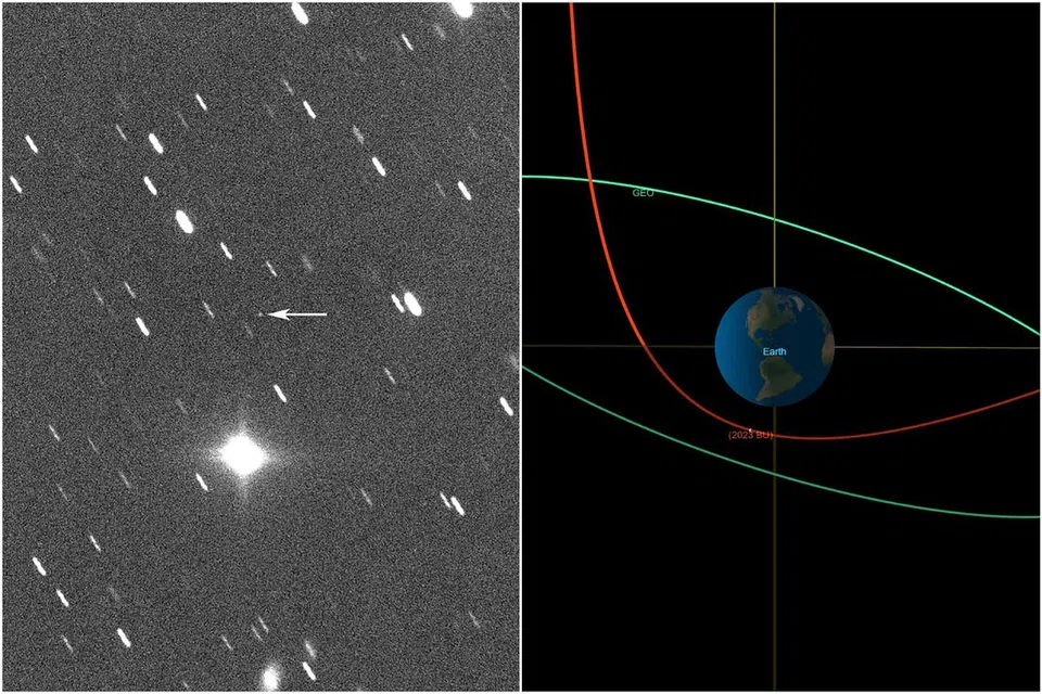 Truck-sized asteroid misses Earth | The Straits Times