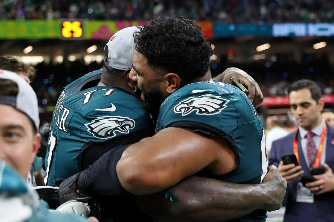 NFL-Eagles lineman Mailata notches Australian first with Super Bowl ...