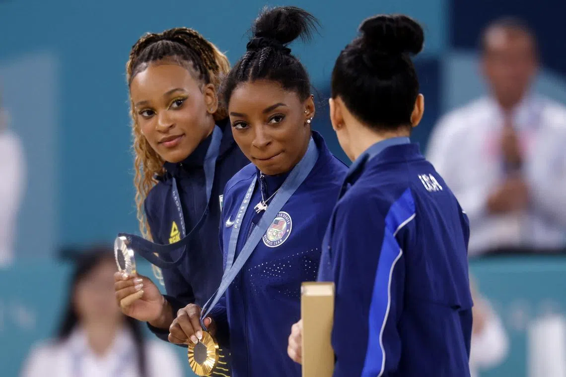 Gymnastics-Brazil's Andrade: the only gymnast to 'stress out' Biles ...