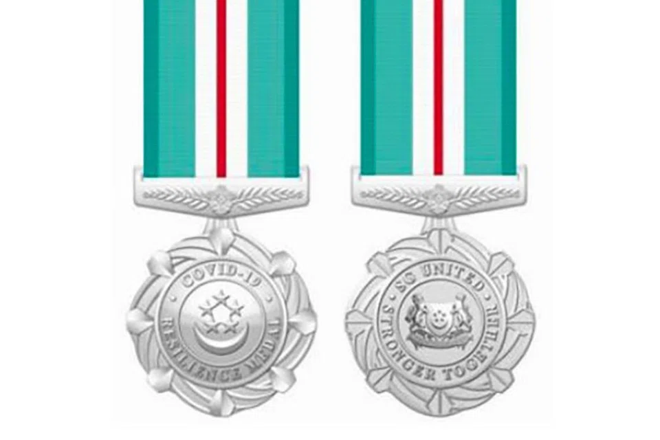 First look at medal for those who helped Singapore’s fight against ...