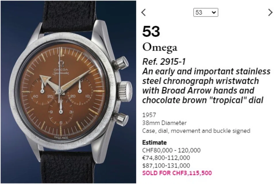 Omega blames staff after record $4 million Speedmaster found to be ...