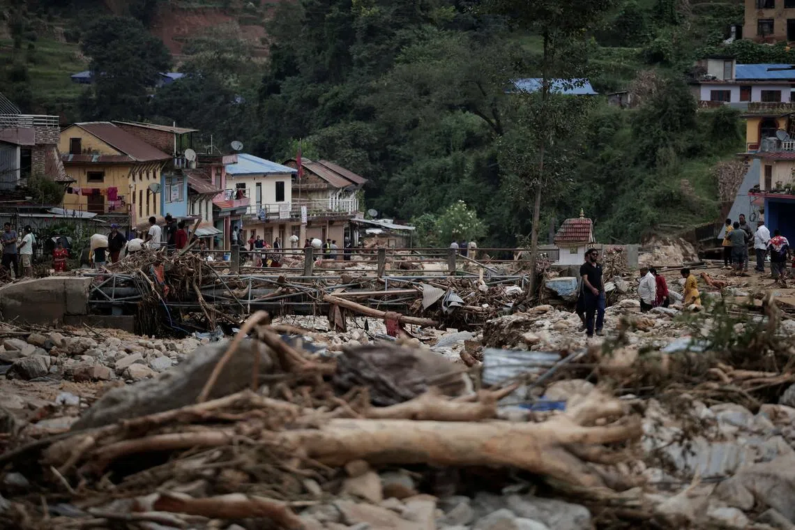 Nepal begins to assess damage after deadly rains, floods kill 192 | The ...
