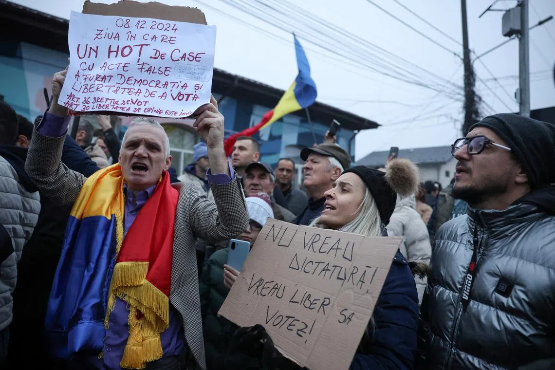 Romanian far-right candidate says democracy "cancelled" along with ...