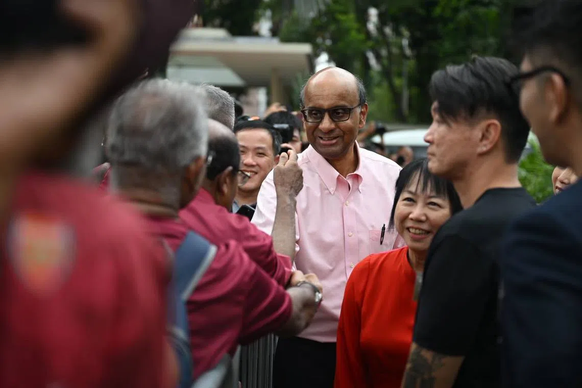 Tharman looks forward to ‘dignified, honourable’ presidential contest ...
