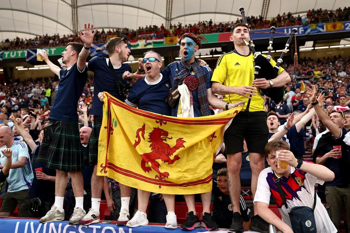Fans bring the noise, colour and fun to Euro 2024 | The Straits Times