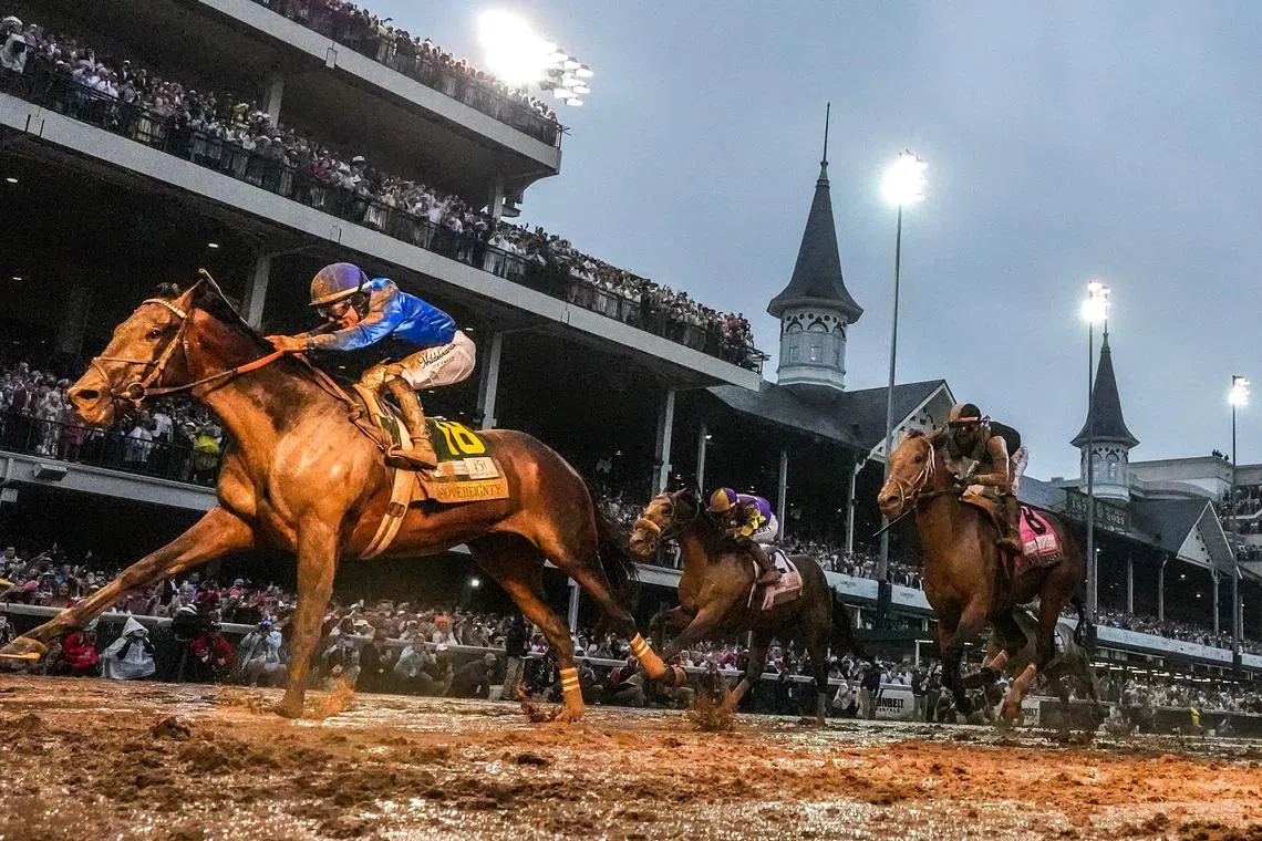Horse racing-Sovereignty rules muddy track to win Kentucky Derby | The ...