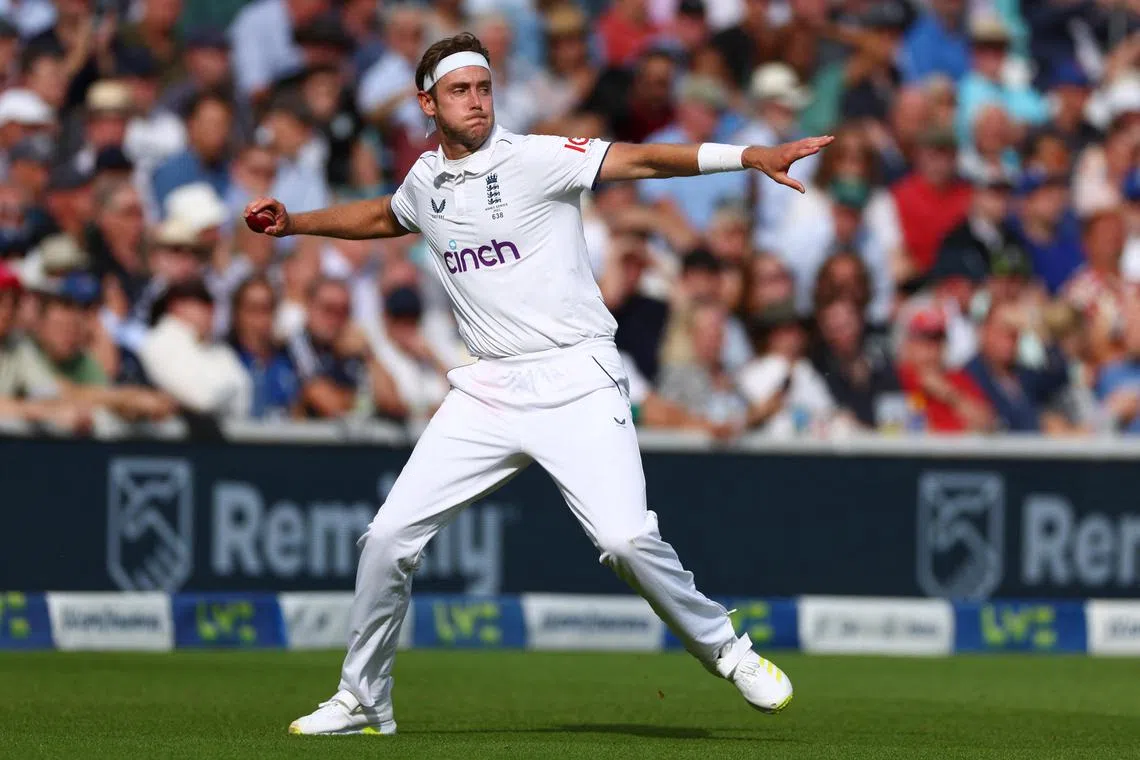 Stuart Broad: England’s master match-winner | The Straits Times