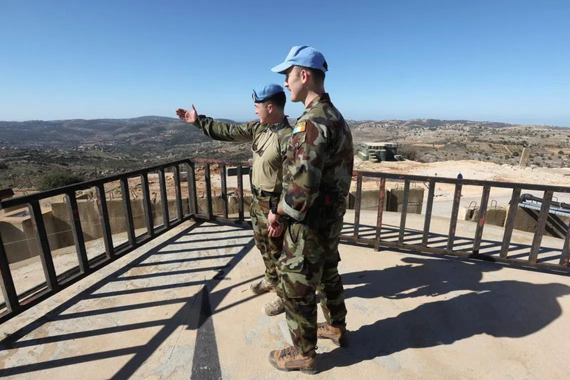 UN peacekeepers try to stay safe amid Lebanon-Israel border flare-ups ...