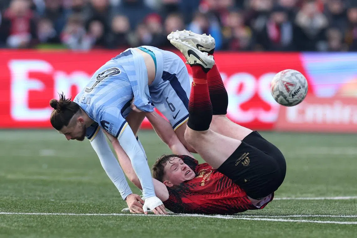 Spurs survive huge scare to beat non-league Tamworth | The Straits Times