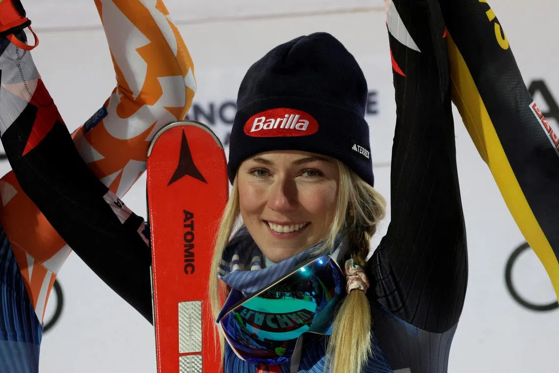 Alpine skiing: Shiffrin ready for return to competition after injury | The Straits Times