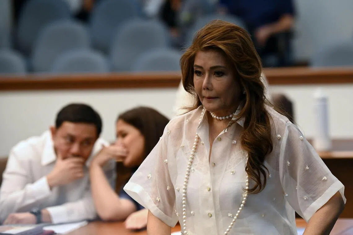 Marcos’ sister flags support for Philippine V-P Sara Duterte ahead of ...