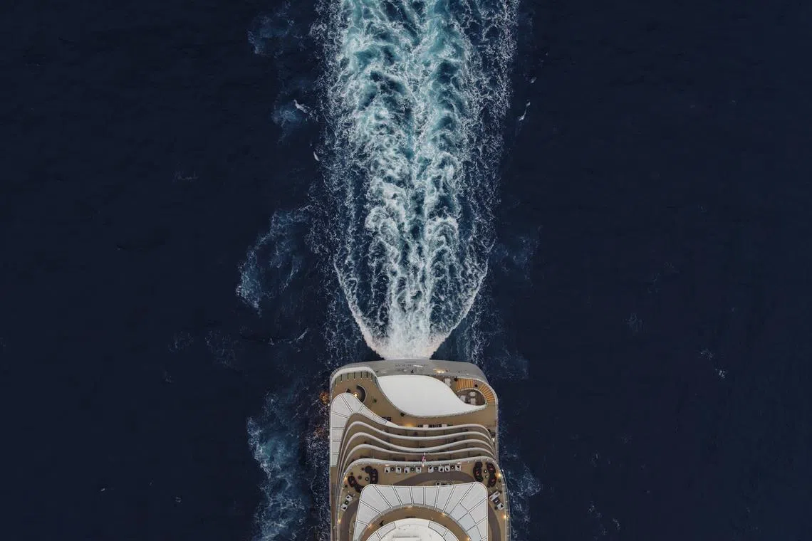 Global Design: Sailing in style in asymmetrical cruise ships, with ...