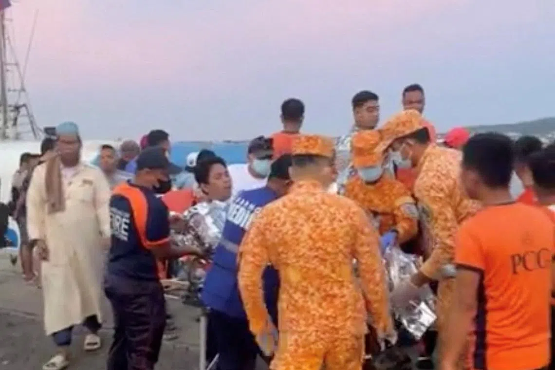 Philippine ferry survivor describes scenes of panic, wait for rescue ...