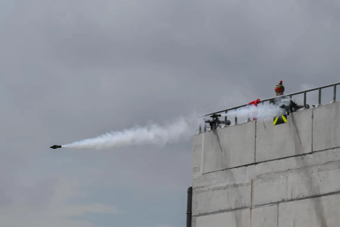 Safti City high-tech urban training facility launched | The Straits Times