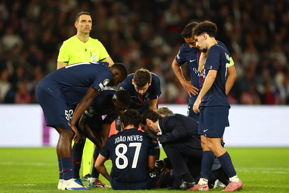 Flexibility becomes a necessity at injury-hit PSG | The Straits Times