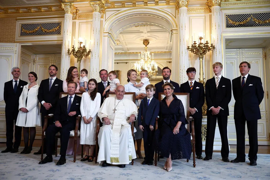 Pope Francis tells wealthy Luxembourg to help developing countries ...