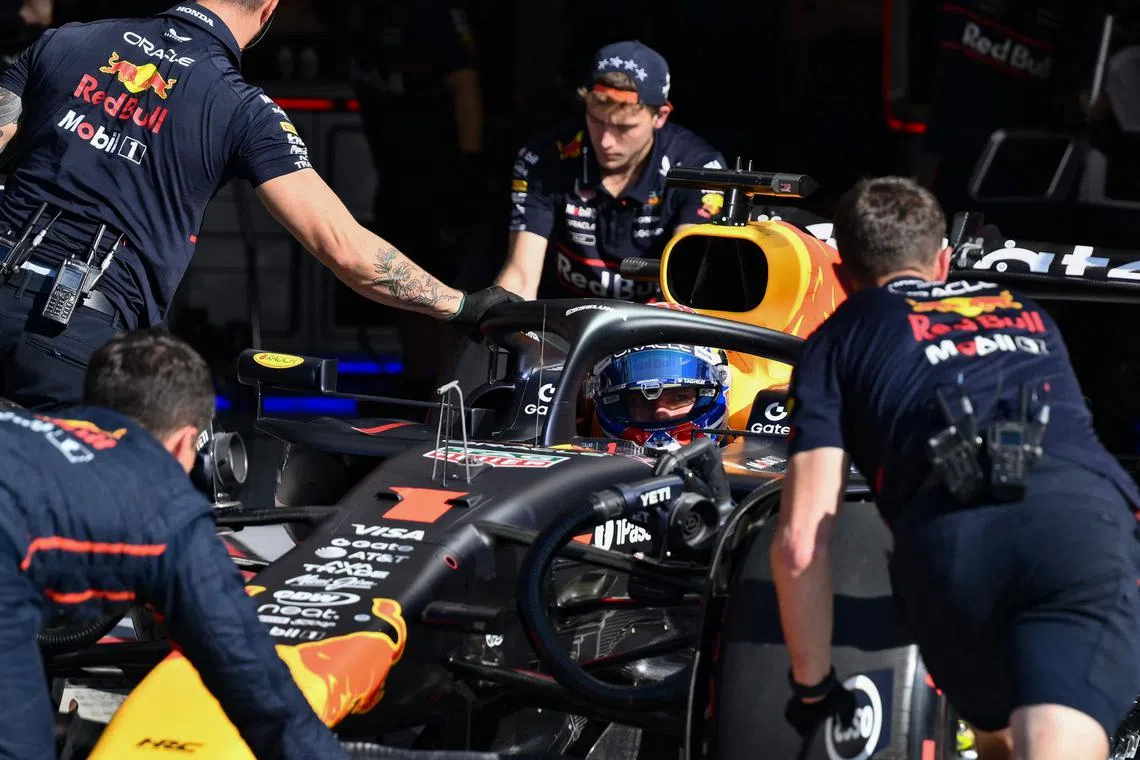 Red Bull’s Max Verstappen clinches pole position for Italian Grand Prix ...