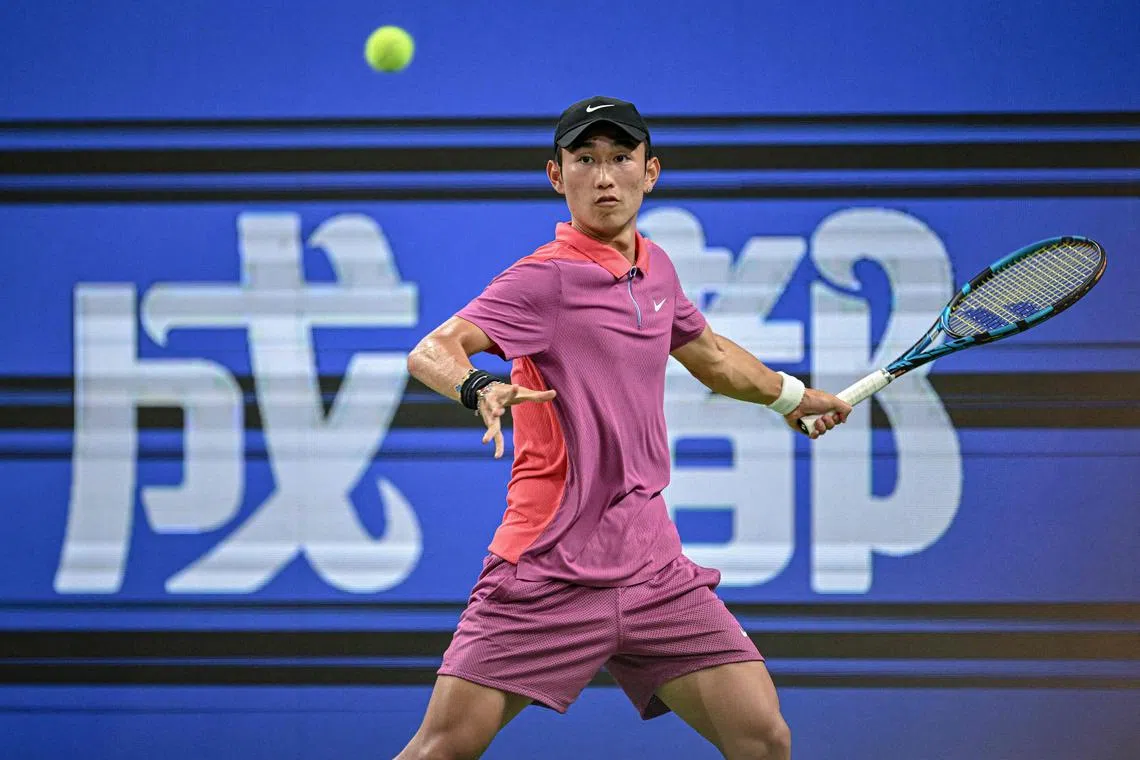 Teenager Shang Juncheng triumphs in Chengdu to be second Chinese tennis ...